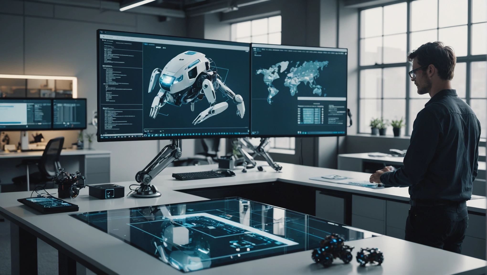 Révolution IA et design high-tech: Transformation globale